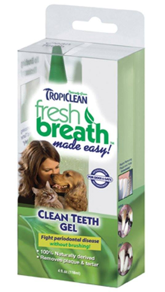 Tropiclean Fresh Breath clean teeth gel - Gør det lidt lettere at have ...